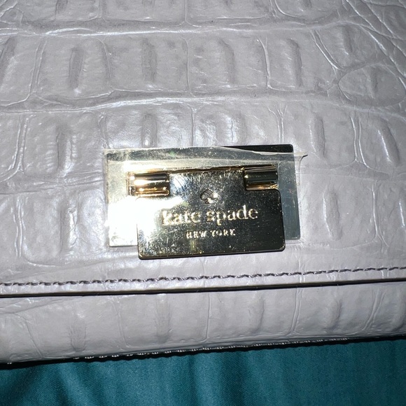 kate spade | Bags | Kate Spade Orchard Valley Fiona Croc Embossed Bag ...